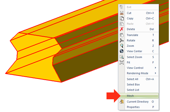FunctionBay Technical Support Site | How can I create a uniformly patterned mesh on a beam ...