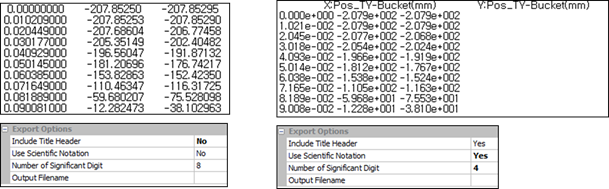 FunctionBay Technical Support Site | How can I save RecurDyn analysis data as text data for use ...