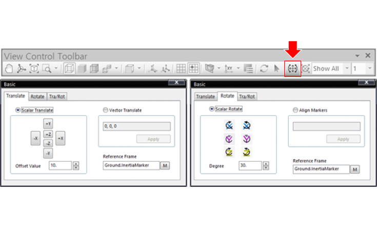FunctionBay Technical Support Site | How can I translate and rotate a body or geometry?