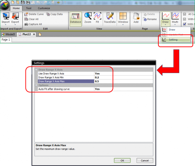 FunctionBay Technical Support Site | How can I plot a curve for a range (between 0.2 and 0.5 ...