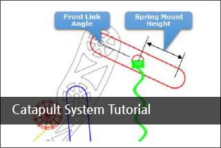 AutoDesign - Catapult System Optimization Tutorial │ RecurDyn