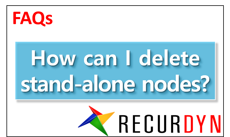 FunctionBay Technical Support Site | How can I delete stand-alone nodes?