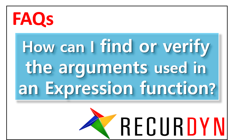 FunctionBay Technical Support Site | How can I find or verify the arguments used in an ...