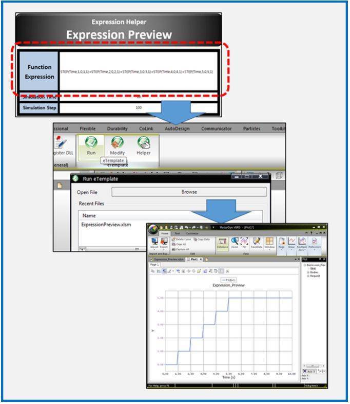 Let's try Expression Helper! - RecurDyn Expression