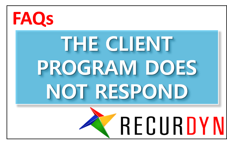 FunctionBay Technical Support Site | When performing co-simulation with ...