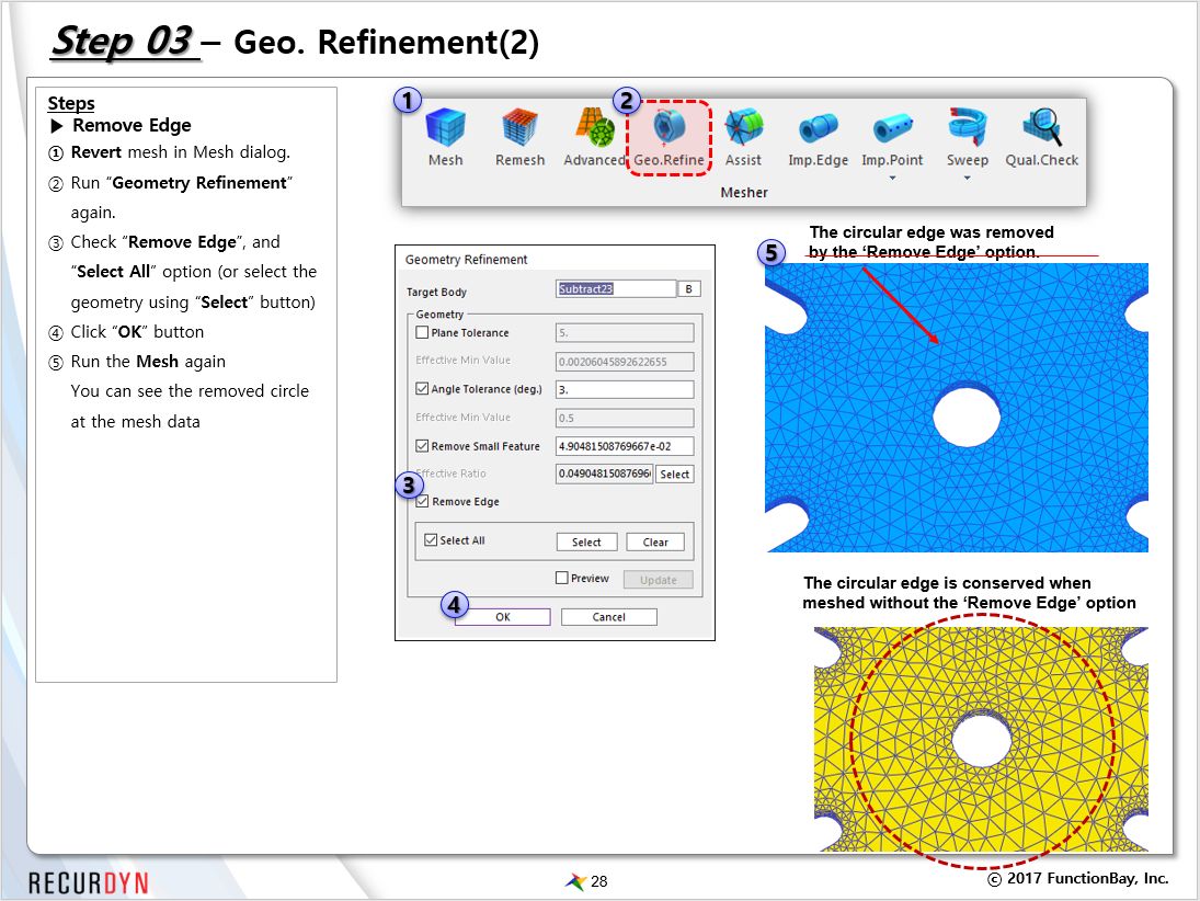 FunctionBay Technical Support Site | RecurDyn V9R1 Mesher Upgrade – Tutorial