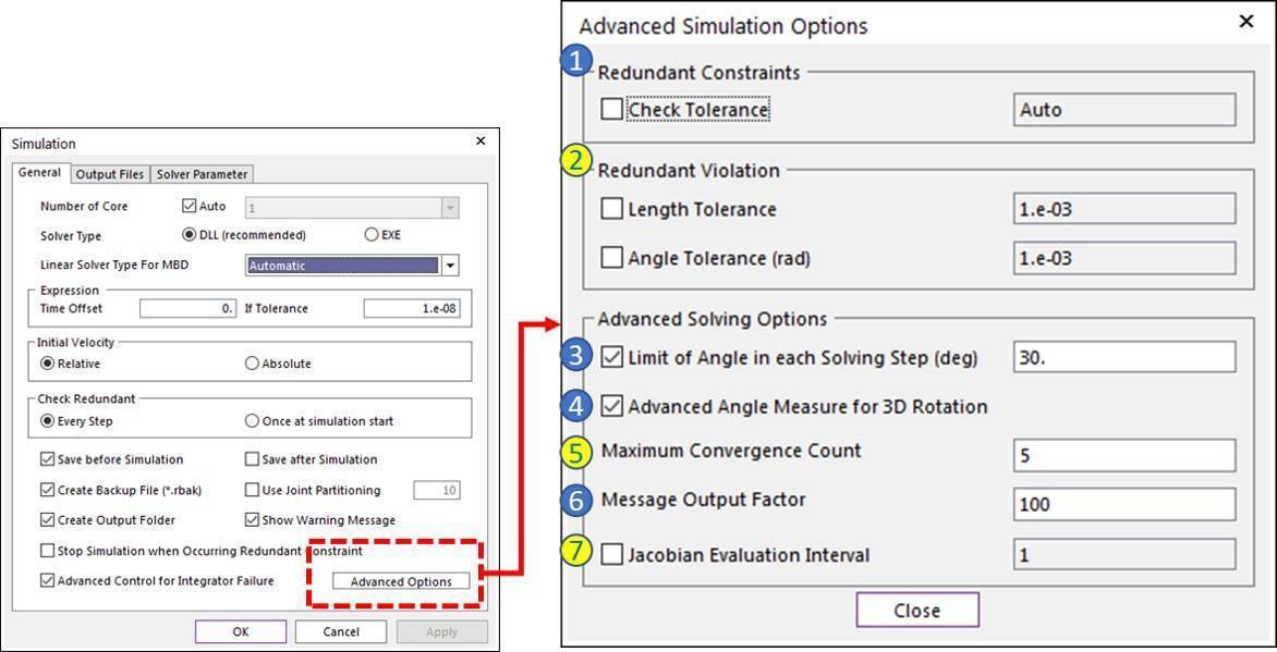Functionbay Technical Support Site Solver Becoming An Experienced User 5 Simulation