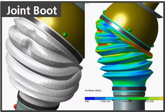 CV Joint Boot Simulation │ RecurDyn │ FunctionBay
