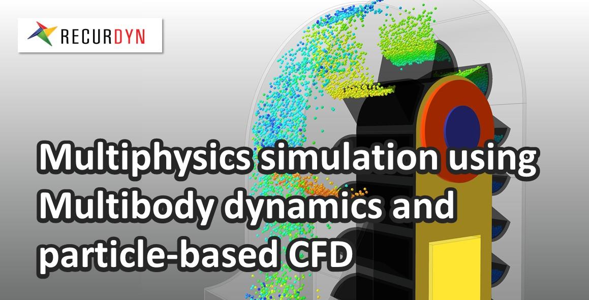 Multiphysics simulation using Multibody dynamics and Particle-based CFD